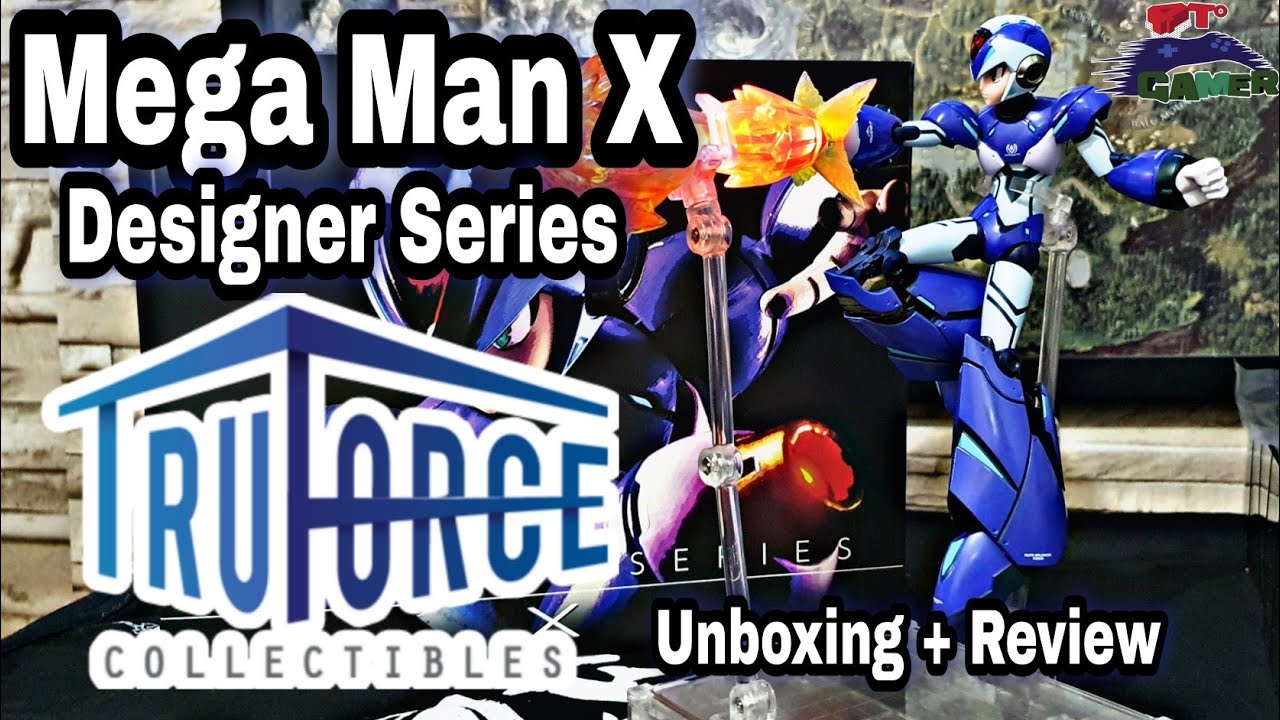 Mega Man X Designer Series Truforce Collectibles Unboxing y Review El ...