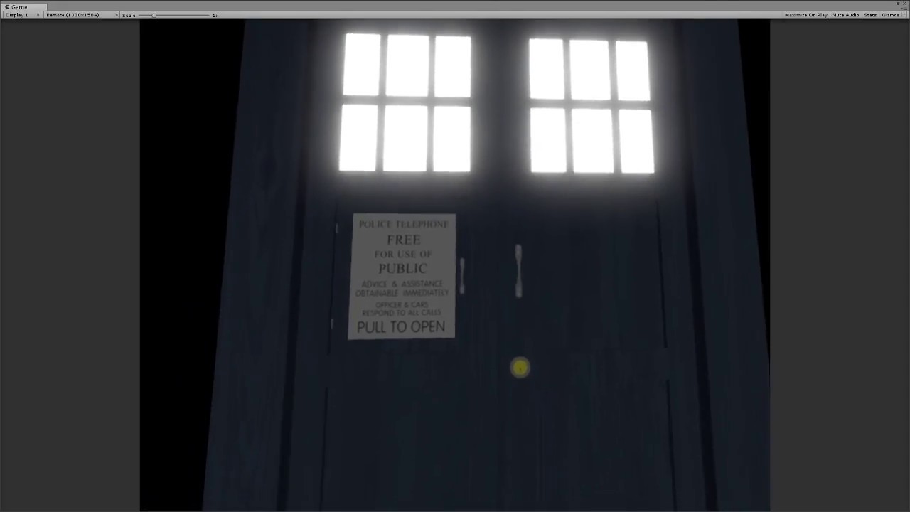 Unity Timeline Test - VR Tardis - YouTube