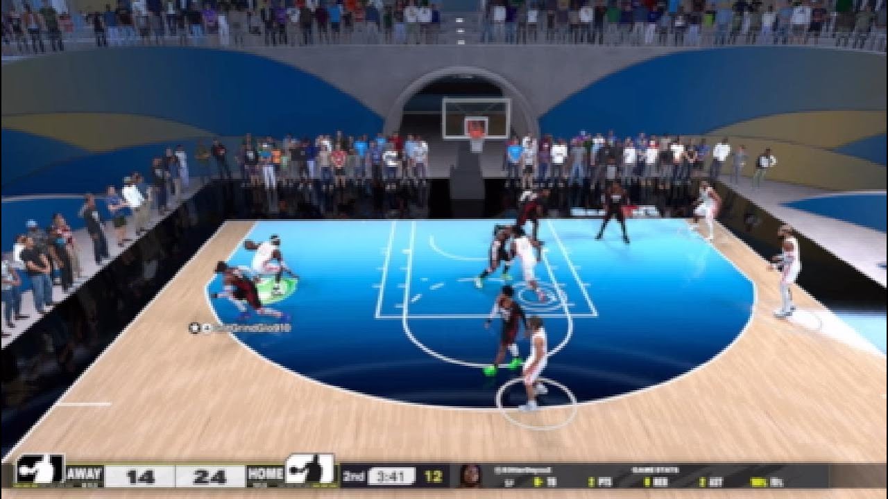 NBA 2K25 REC Center Highlights LeBron Build - YouTube