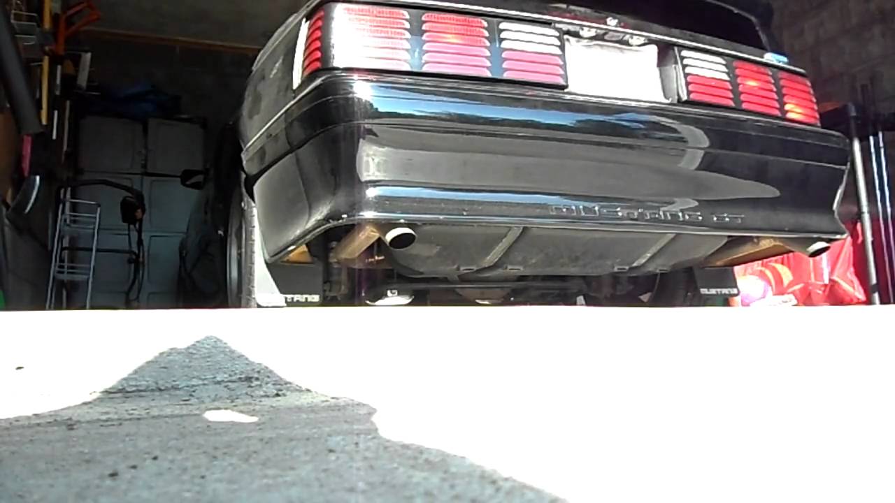 Stock Fox Body Mustang Startup Youtube
