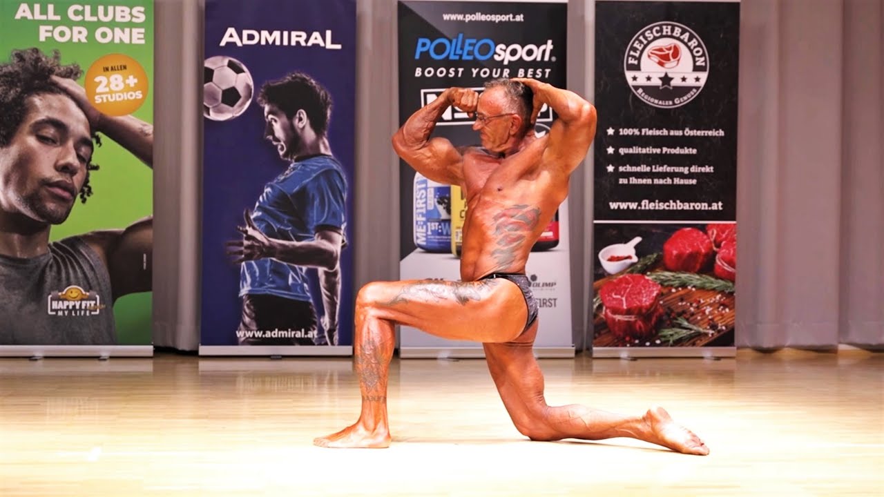 Vladimir Hornjak (GER), HappyFit NABBA Austrian Open 2022 - Masters Over 55 Winner - YouTube