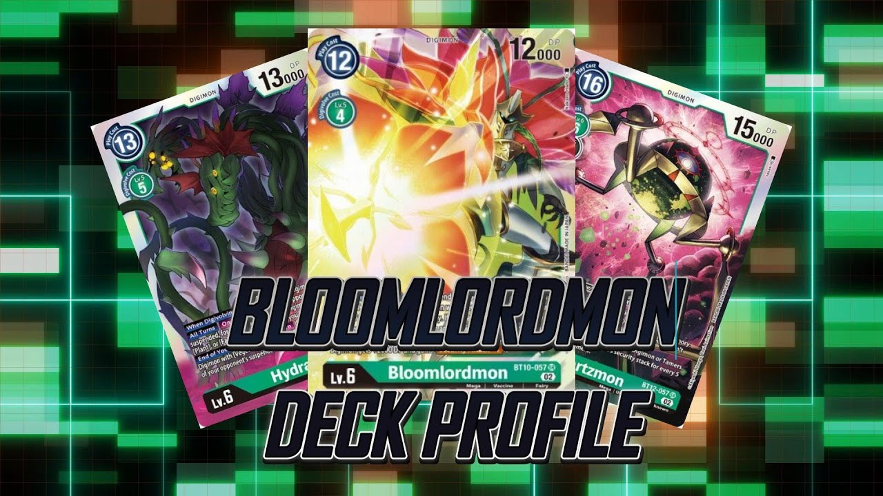 BloomLordmon Deck Profile [BT13 Format] - YouTube