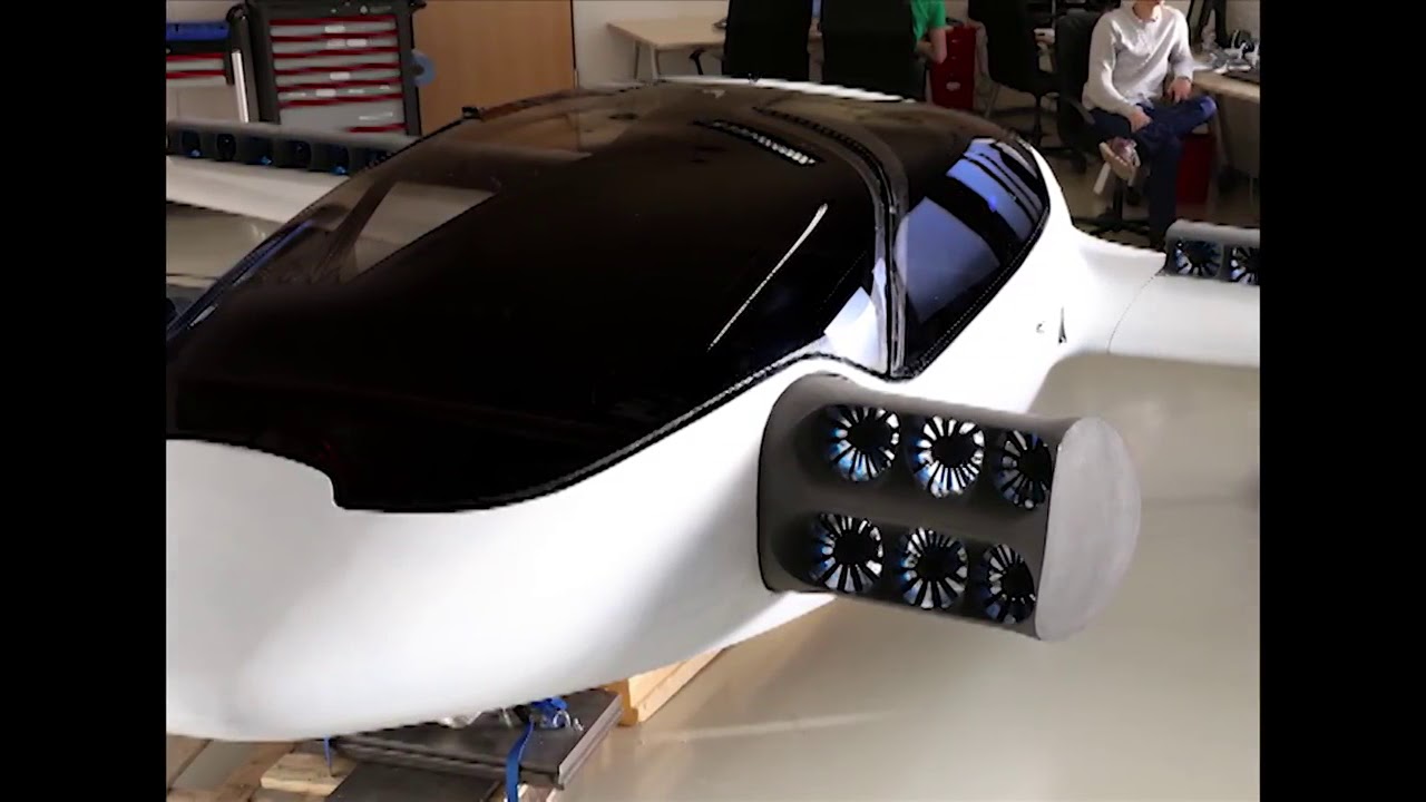The worlds first flying car! Lilium electric VTOL Jet - YouTube