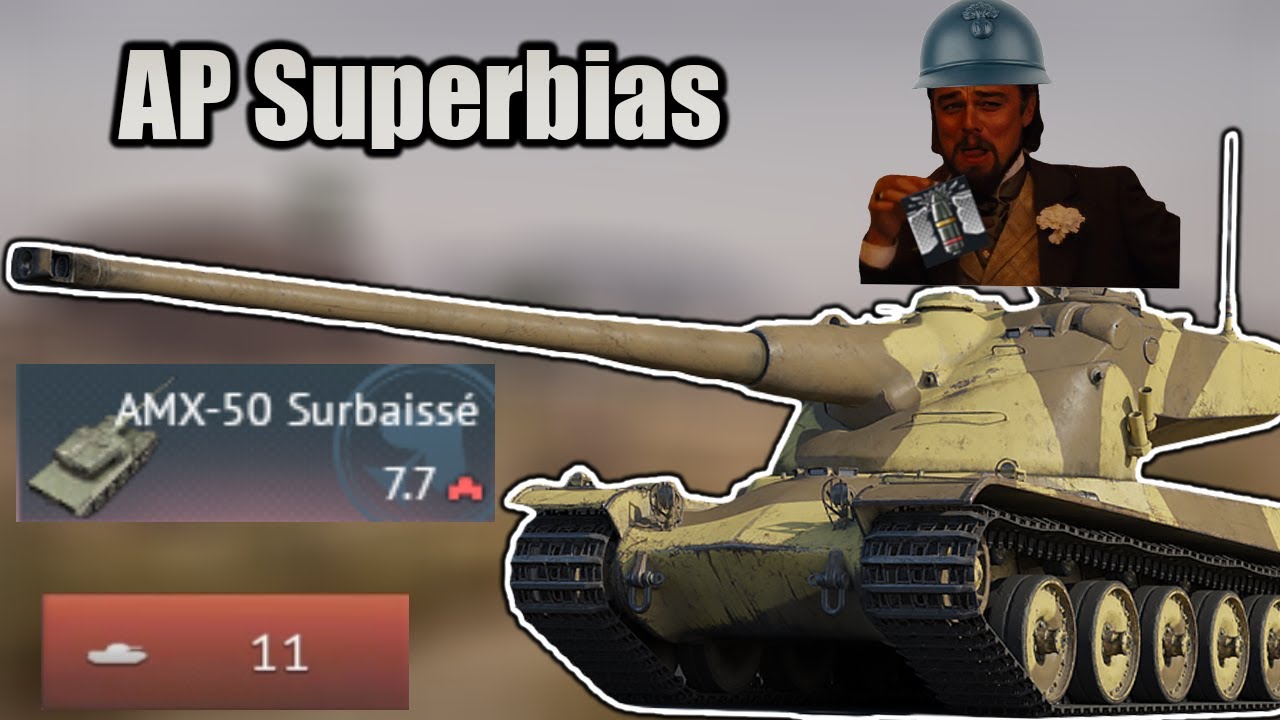 AMX 50 Surbaissé: The French Superbias Dispenser - YouTube
