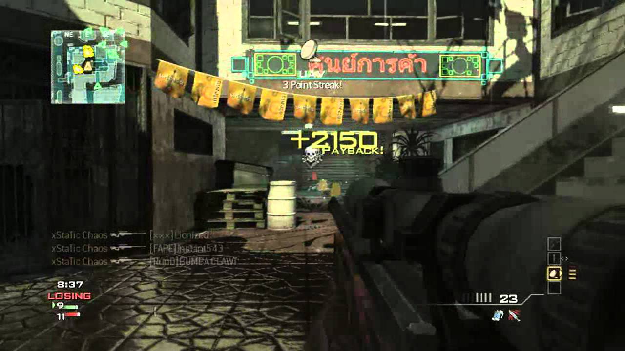 xStaTic Chaos - MW3 Game Clip - YouTube