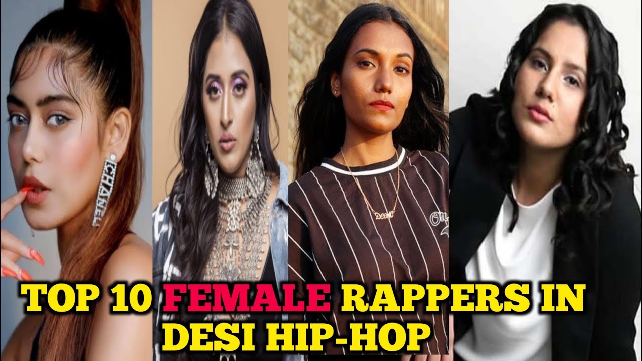 Top 10 female rappers of desi hip hop || female rappers in India || dee ...