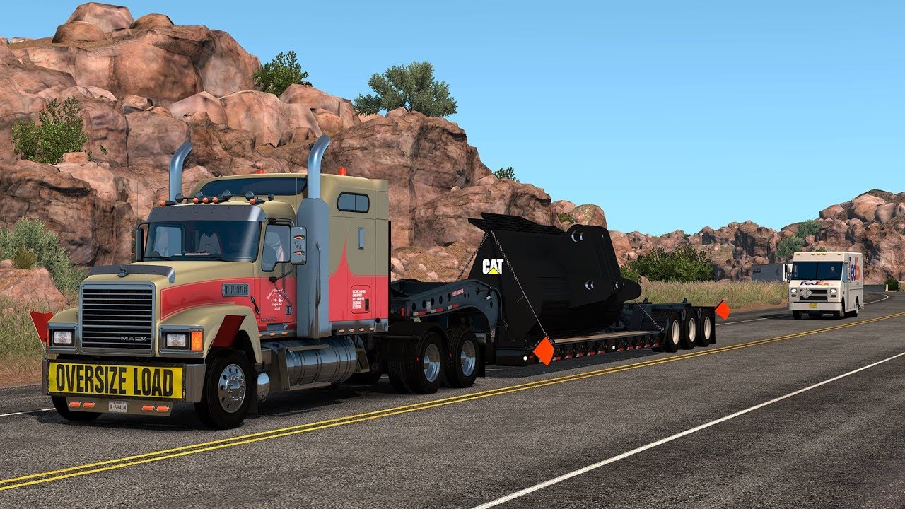 American Truck Simulator Mack CHU613 - YouTube