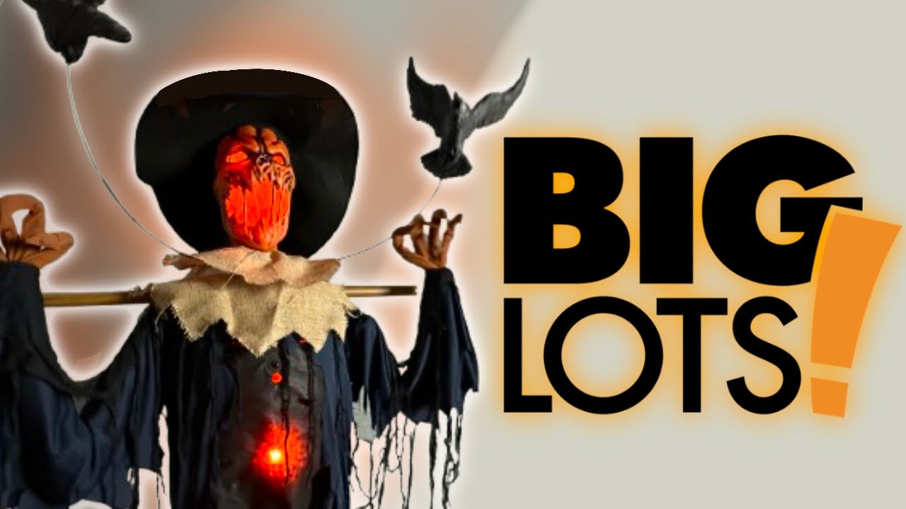 7’ Raven Scarecrow UNBOXING - Big Lots 2024 - YouTube