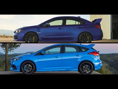 2018 Subaru STI vs. Ford Focus RS - YouTube