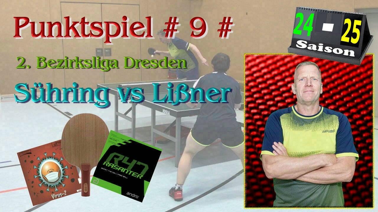 Tischtennis - Lange Noppen - Kurze Noppe Vorhand vs Lange Noppen ...