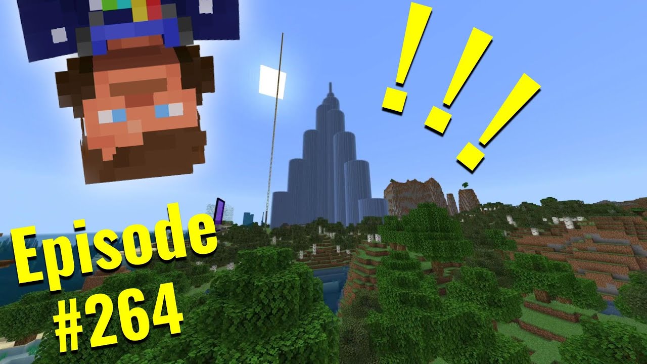 The Exterior is COMPLETE! - Minecraft Survival #264 - YouTube