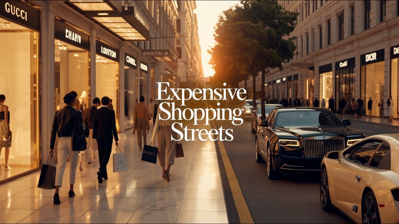 The World’s Most Expensive Shopping Streets - YouTube