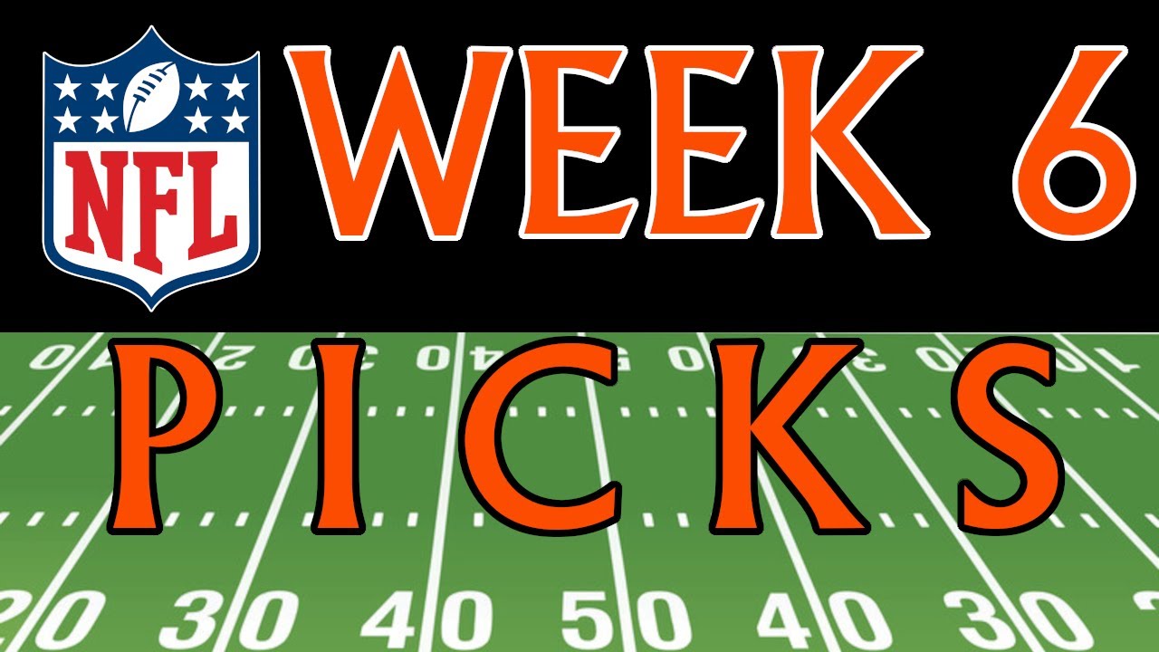 NFL Week 6 Picks - Picking the winner of each game. - YouTube