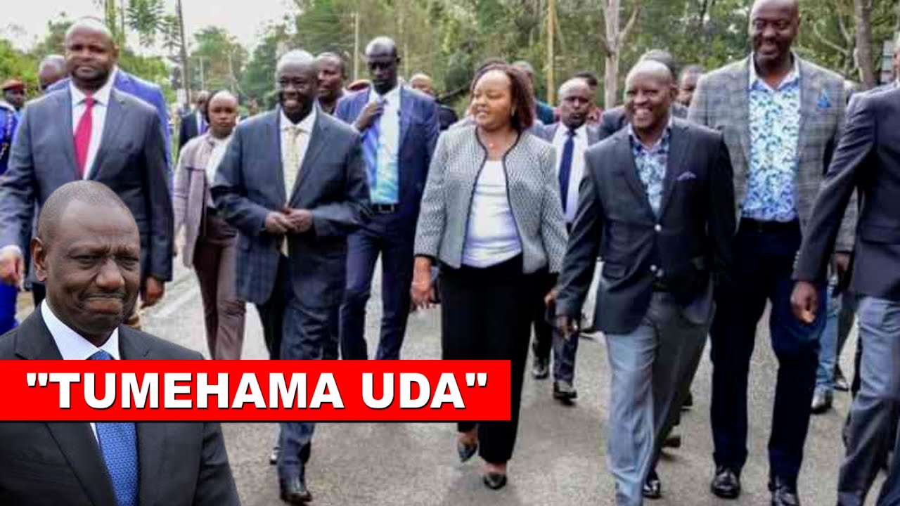 Shocked Ruto after all MT Kenya leaders ditched UDA, vowed to support ...