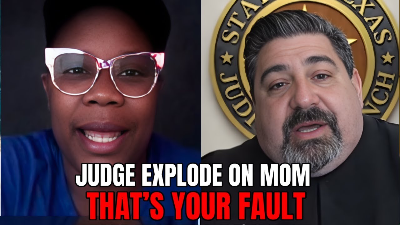 Smug Mom Bullies Dad for Not Seeing Kids, Judge Shows No Mercy - YouTube