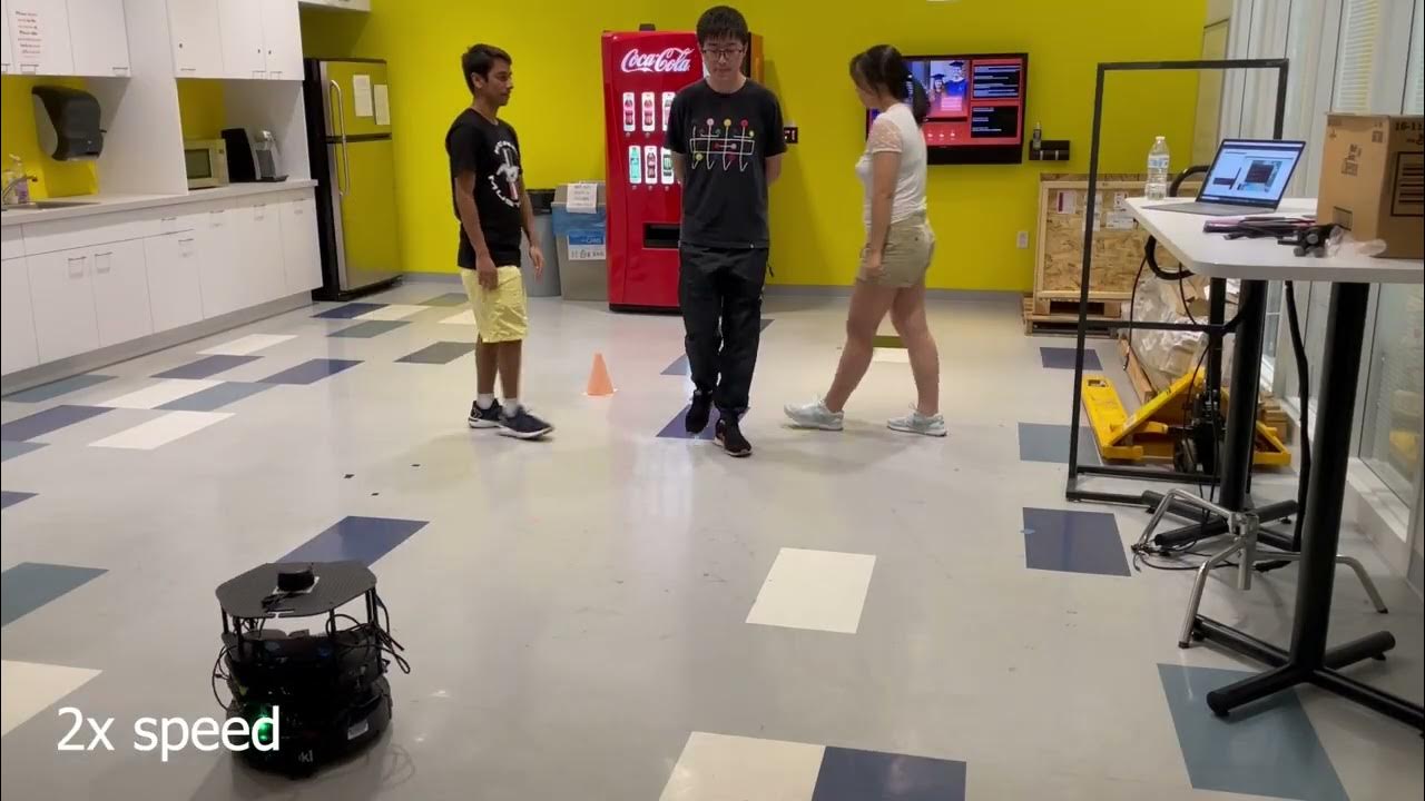 Intention-Aware Robot Crowd Navigation with Attention-Based Interaction Graph--Real-World ...