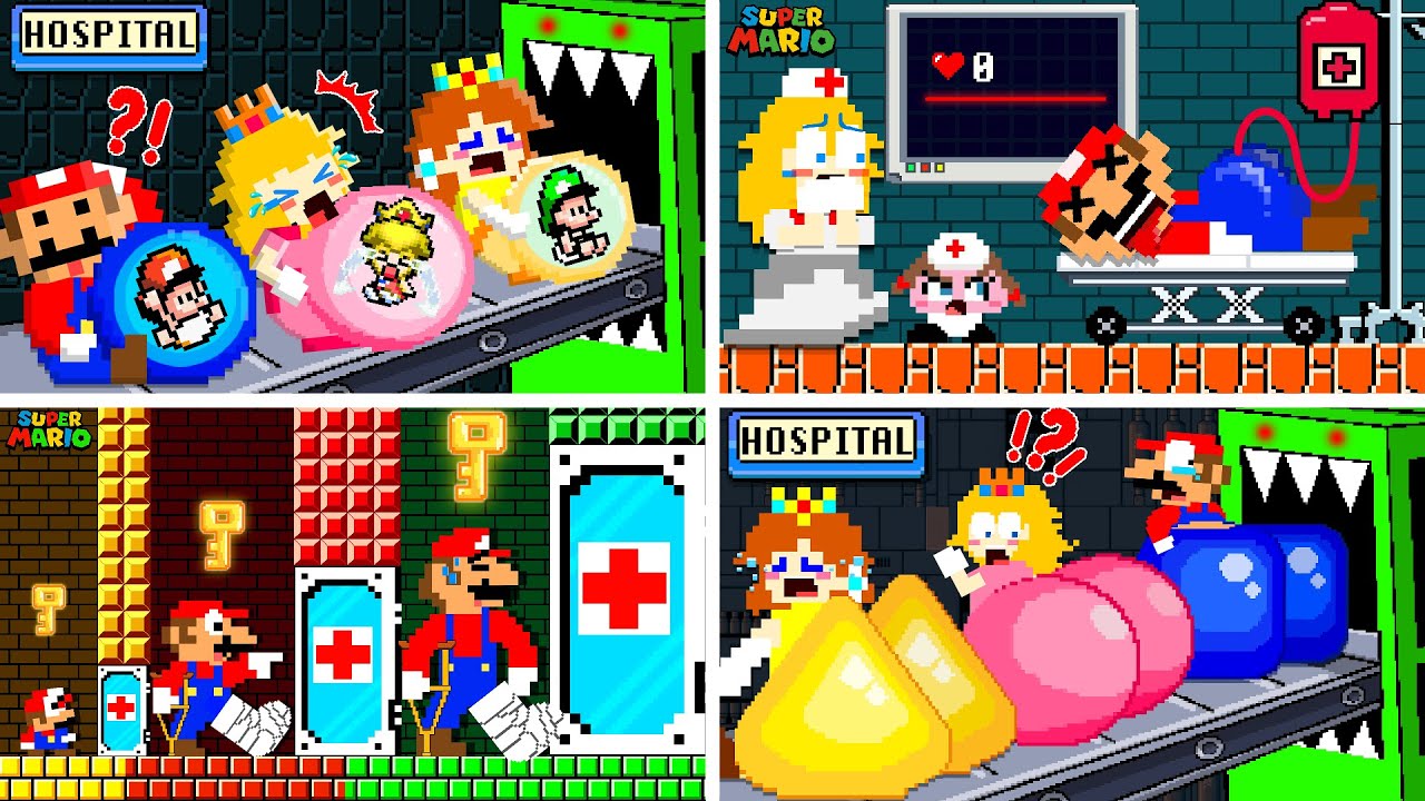 Mario's Hospital Maze Collection ( ALL ESPISODES HOSPITAL) | Game ...