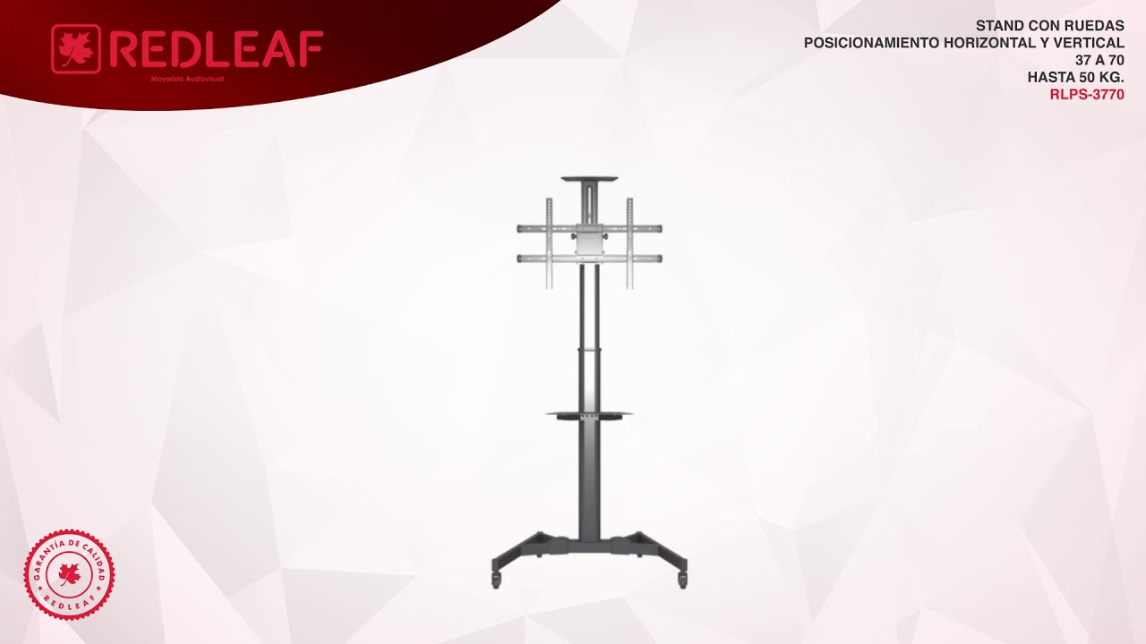 Stand Redleaf con Ruedas - YouTube