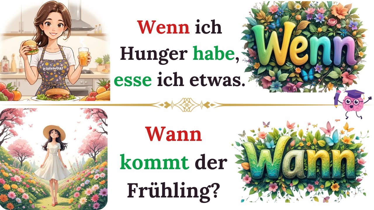 Entdecke 100 wichtige Wenn-und-Wann-Sätze und meistere dein Deutsch 🏆🚀 ...