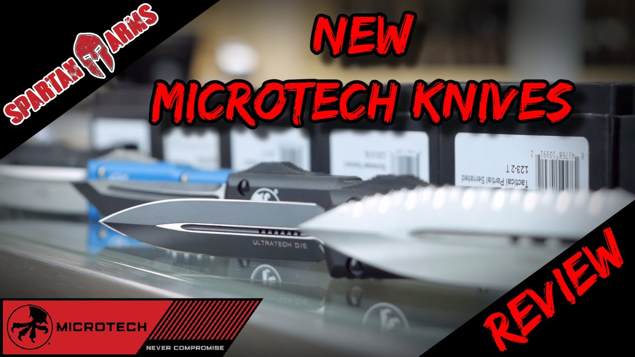 MICROTECH Knives - New models and a bit more! - YouTube