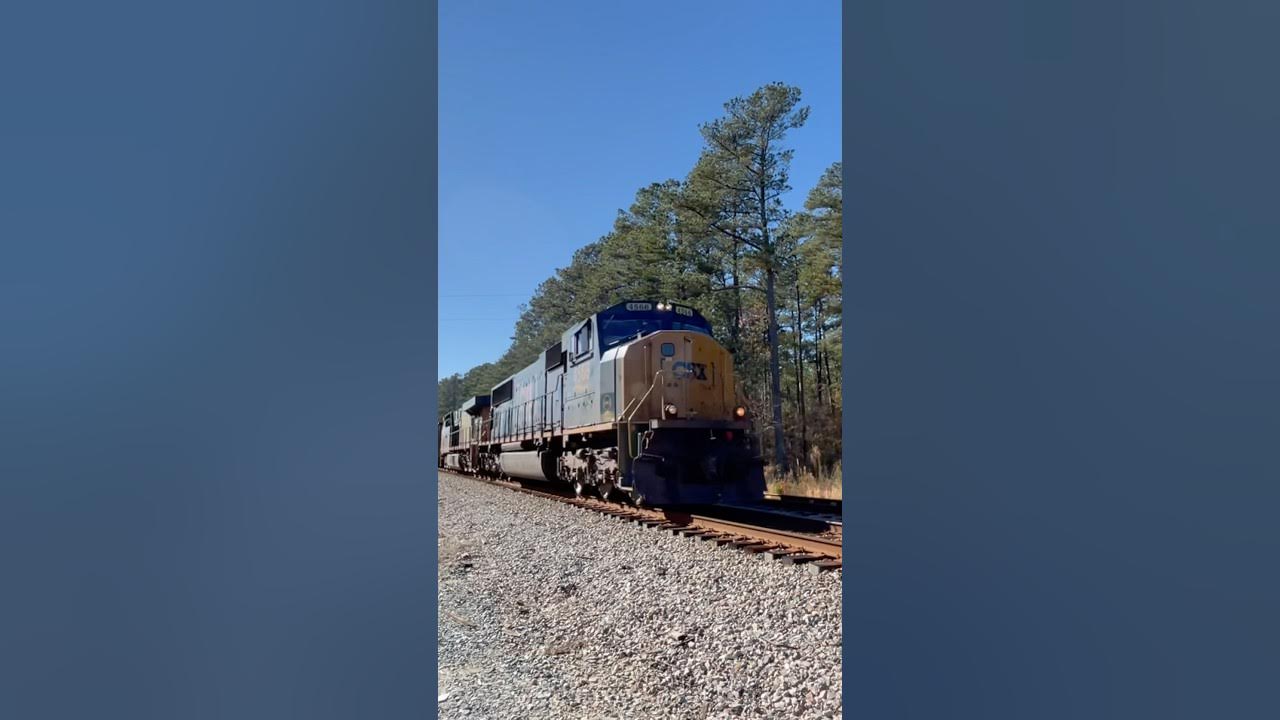 CSX SD70AC leads empty Coal train #train #csxrailroad #railroad #csx #CSXAline - YouTube