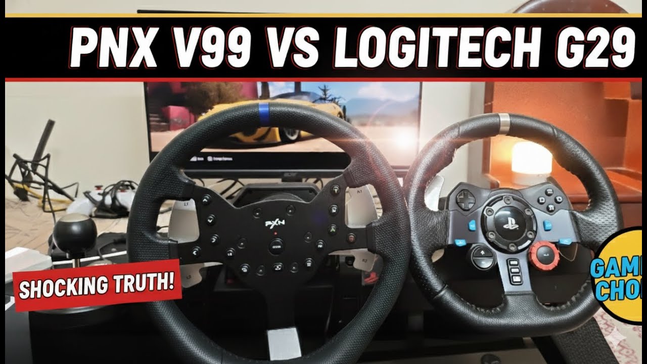 PXN V99 vs Logitech G29 : The ULTIMATE Budget Racing Wheel Comparison ...
