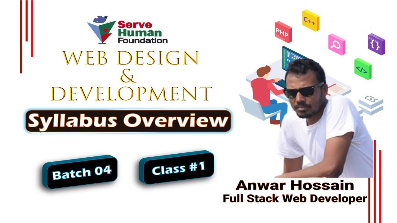 Web Design & Development || Syllabus Overview || Freelancing Bangla ...