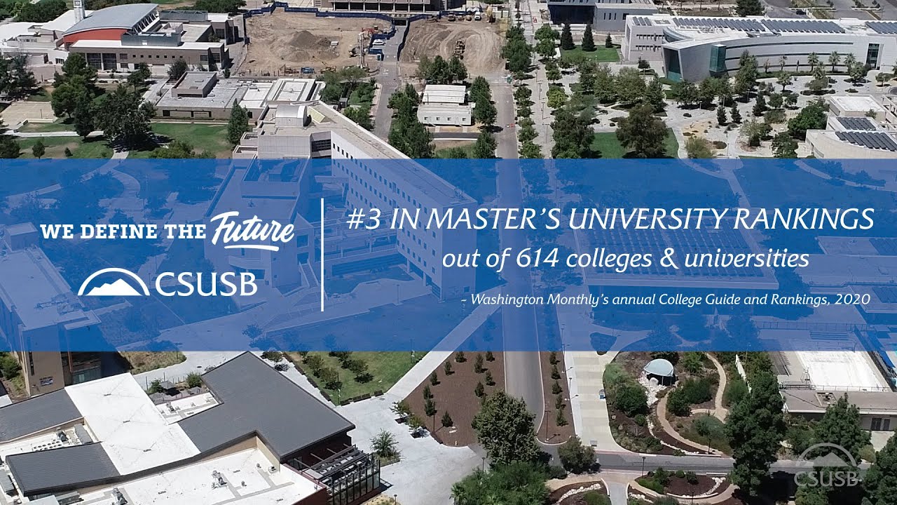 Washington Monthly ranks CSUSB among the nation’s top universities ...