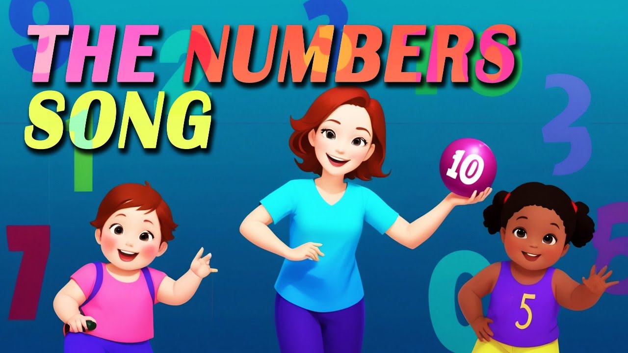 The Numbers Song 🎶 | Learn 1 to 10 | Fun Counting Song for Kids - YouTube