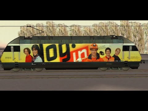 Train Simulator MSTS - SBB Login Lok richtung Tessin Teil 1 gotthard ...