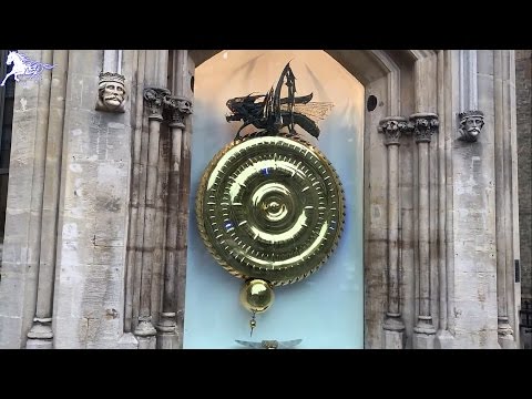 A Million Pounds Clock in Cambridge - YouTube