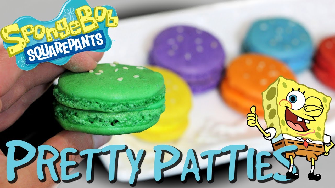 PRETTY PATTY macarons from Spongebob | FICTION FOOD FRIDAY - YouTube