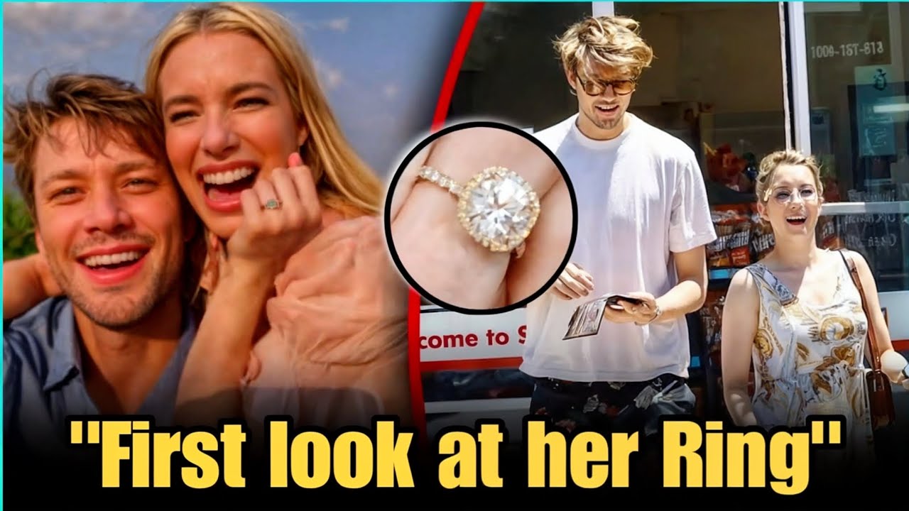 Emma Roberts Engaged To Cody John First Look At Her Stunning Ring