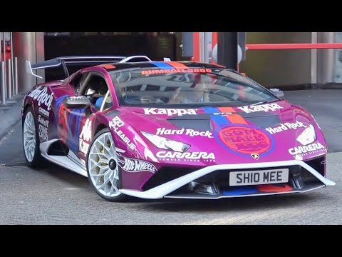 Lamborghini at the Gumball 3000! Capristo SVJ, Shmee STO, DDE Aventador ...
