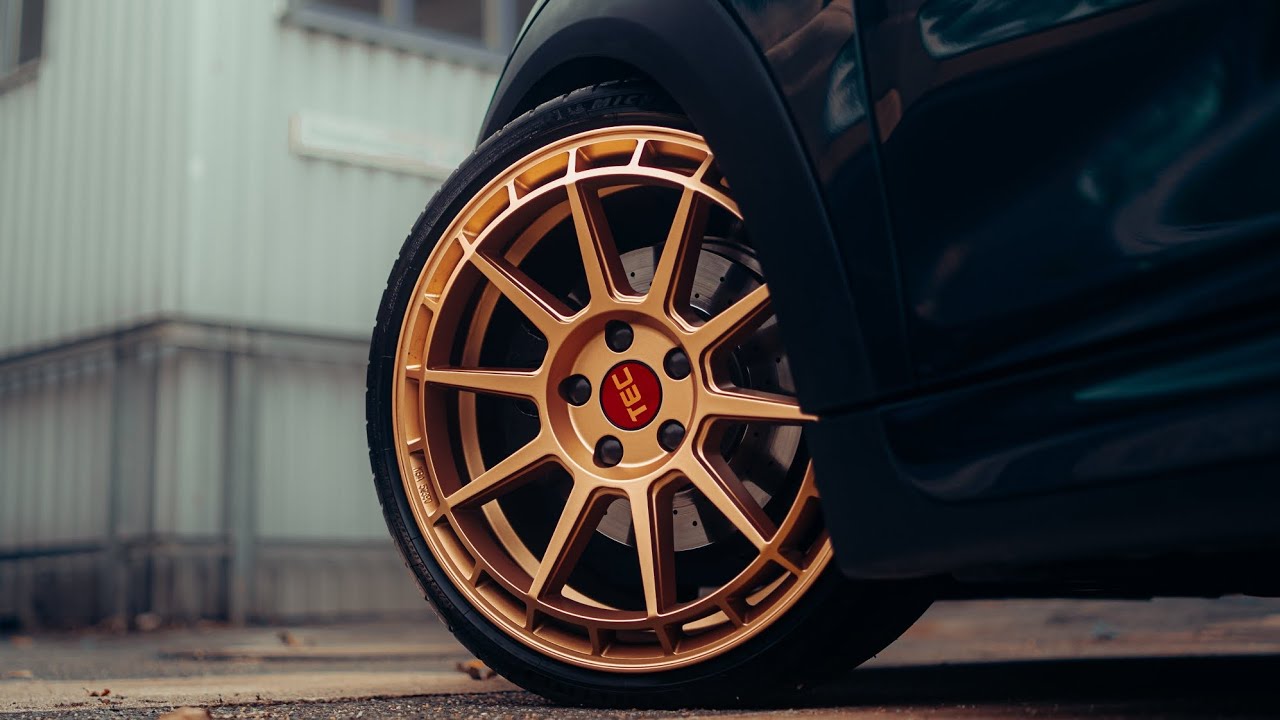 Mini John Cooper Works 💚mit Tec gt8 Rose Gold Felgen ️ - YouTube