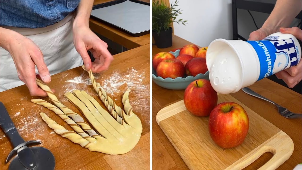 Cinnamon Roll Chimney 🍎😎 Open the hatch to another great recipe! - YouTube