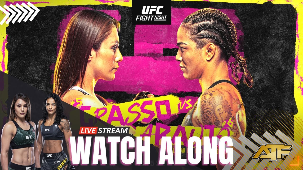 UFC Fight Night Grasso vs Araujo Watch Along | Live Reactions ...