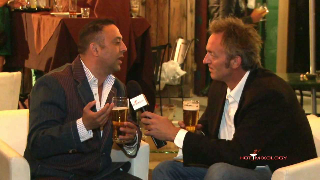 Michael Manion of TurboTap USA at the Hotmixology Lounge Grand Opening ...