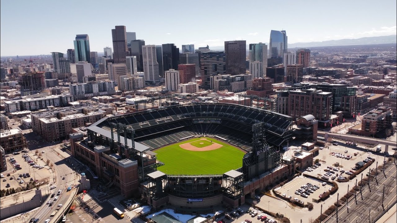 Denver Stadiums, Colorado State Capitol, & Cherry Park - High Quality ...