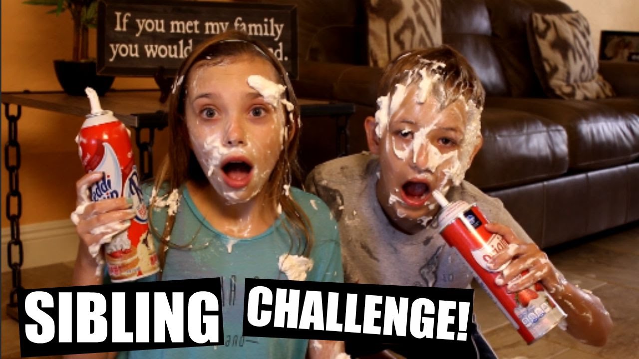 The Sibling Challenge! - YouTube