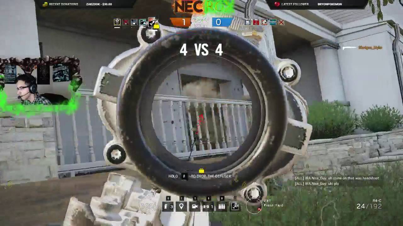 Rainbow Six Siege ACE on House - YouTube