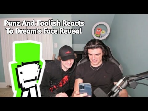 Punz And Foolish Reacts to Dream's Face Reveal - YouTube