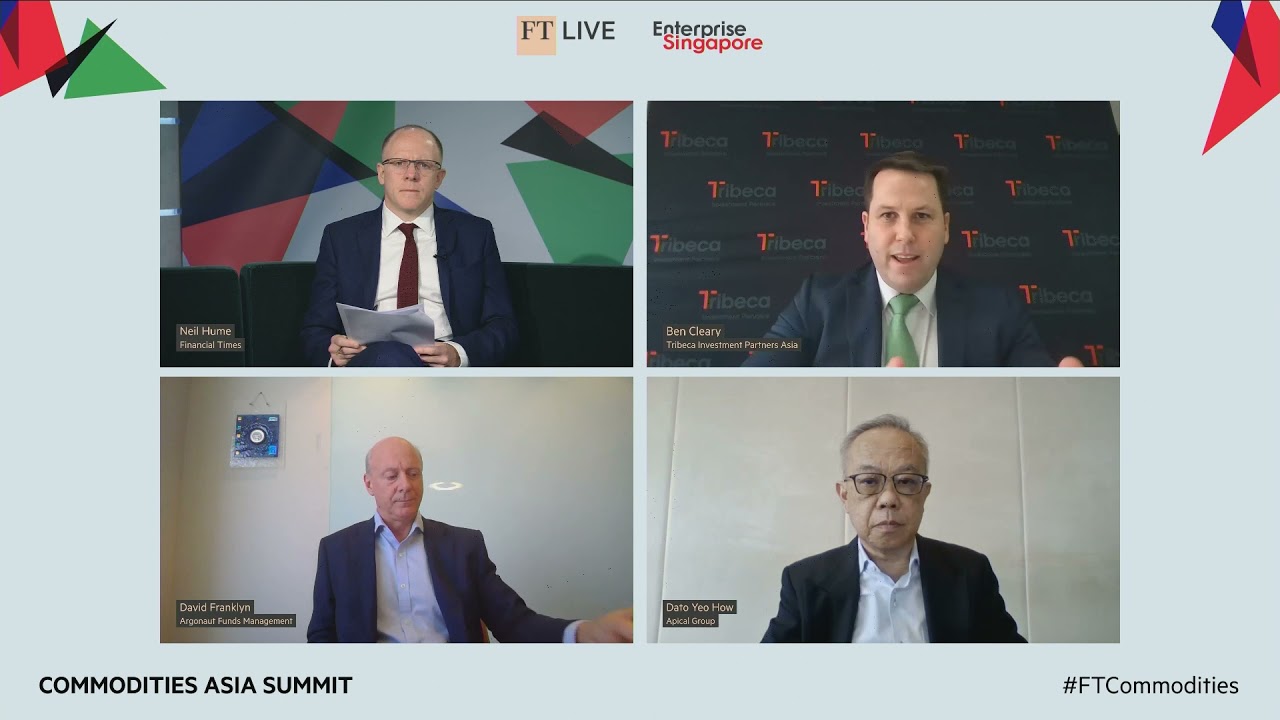 Apical President Dato' Yeo How speaks at Financial Times Commodities ...