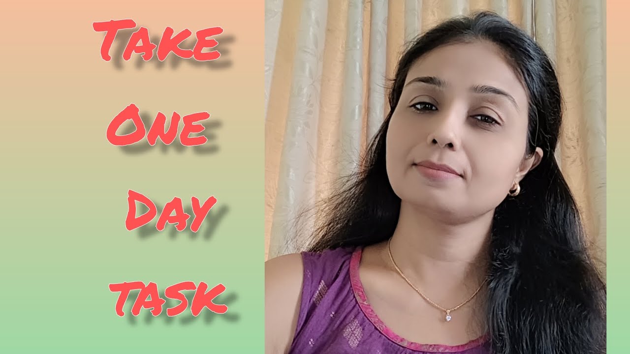 Take a one day task challenge !!! - YouTube