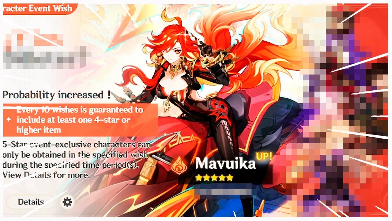 😱 TIRÉ al BANNER de MAVUIKA ANTES QUE SALIERA 🔥| Genshin Impact - YouTube