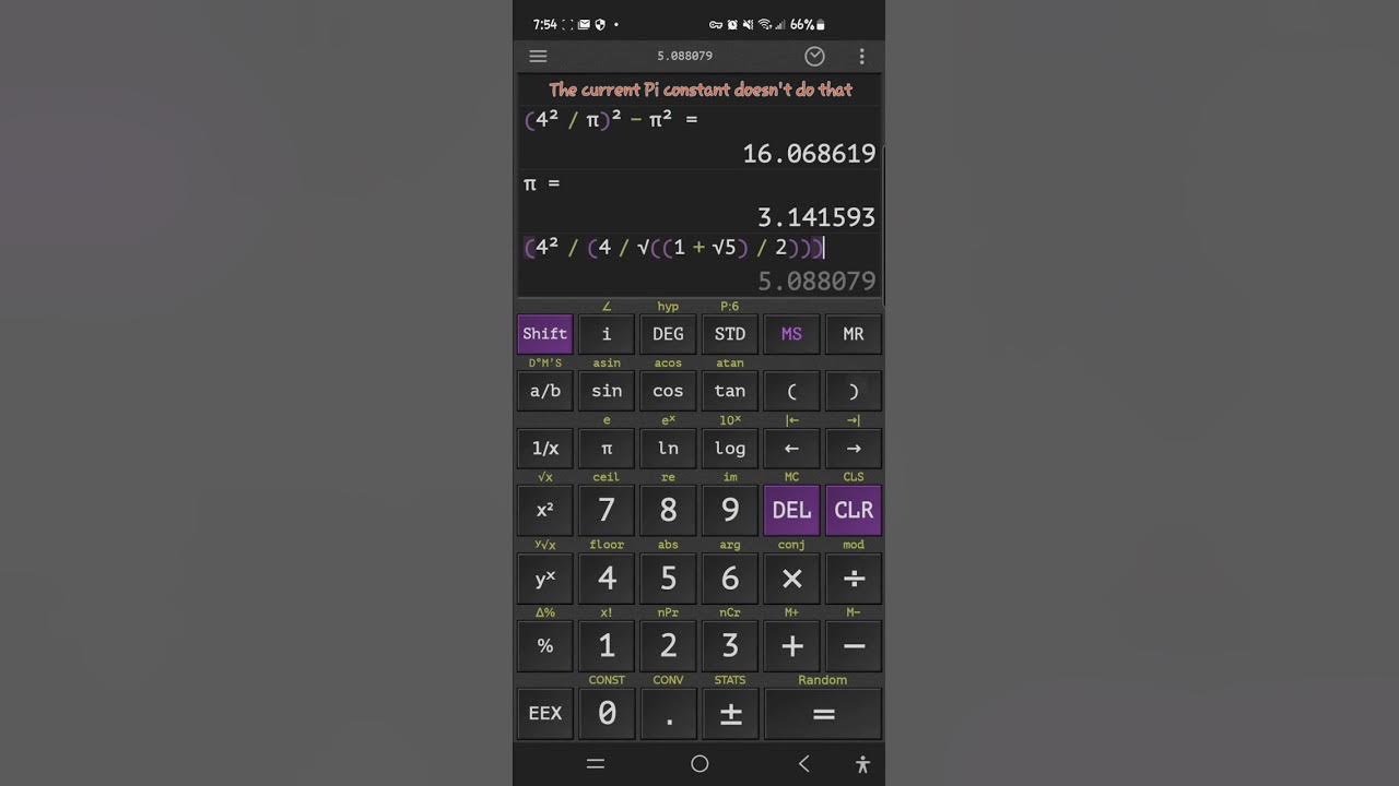 The current Pi constant is wrong - YouTube