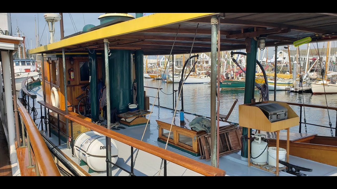 Argonaut II Port Townsend 2024 Wooden Boat Show - YouTube