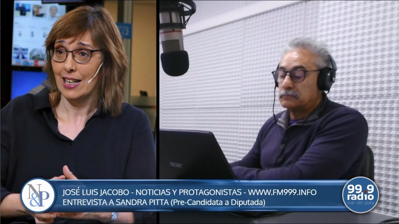 SANDRA PITTA EN NOTICIAS & PROTAGONISTAS 04-08-2021 - YouTube