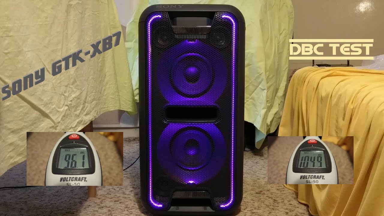 Sony GTK-XB7 - Extra Bass On vs. Of / Use Headphones / 🎧 - YouTube