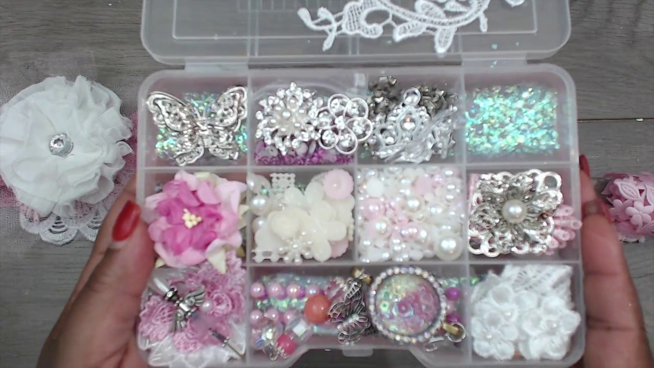 EMBELLISHMENT BOX SWAP REVEAL | SPECIAL GUEST GIFT | GROUP 4 - YouTube